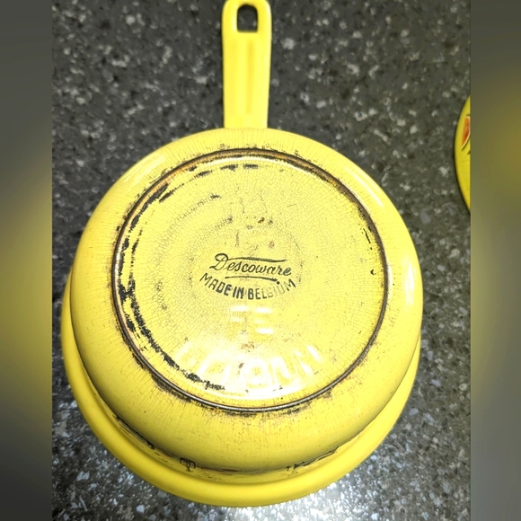 descoware | Kitchen | Rare Vintage Descoware Robert Markley Pot And Pan ...